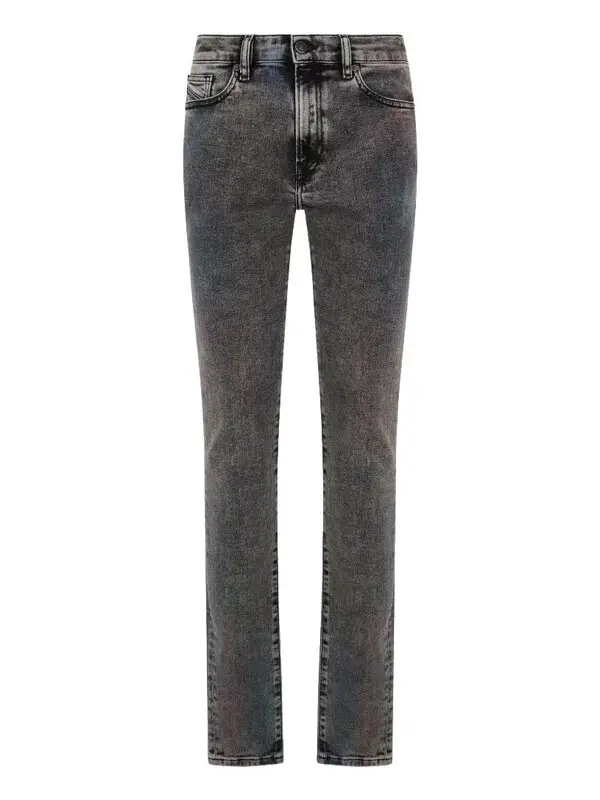DIESEL® Slim-fit Acid Wash Jeans - Grey