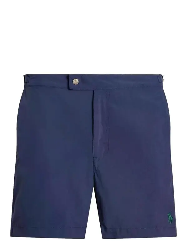 Polo Ralph Lauren Monaco Mid-rise Swim Shorts - Blue