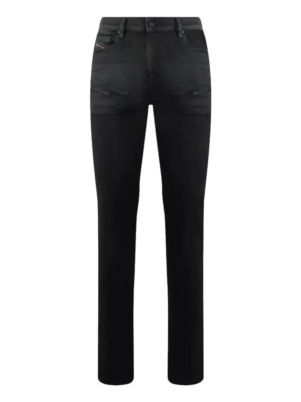 DIESEL® Faded Slim-fit Jeans - Black