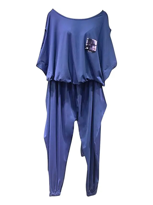 XCLAMATIONS UK Labu Jersey Co-ord Set - Blue