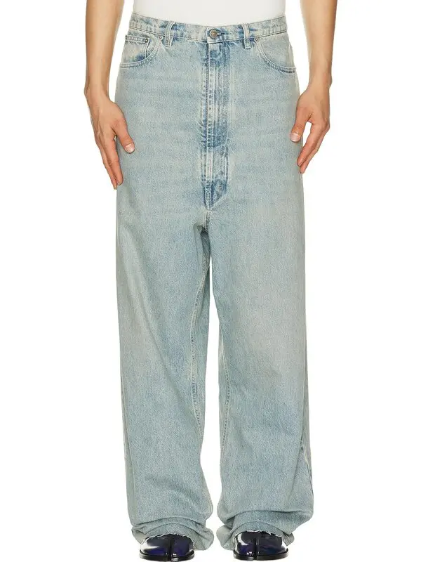 MAISON MARGIELA Five-pocket Jeans - Ice Blue