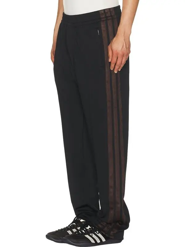 WALES BONNER X ADIDAS X Y-3 End Track Pants In Royal,chocolate - Black