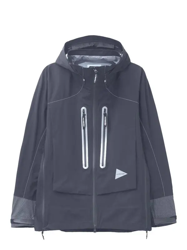 AND WANDER Pertex Shield Nylon Jacket - Grey