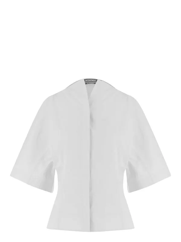 Jacquemus Moisson Cotton Shirt - White