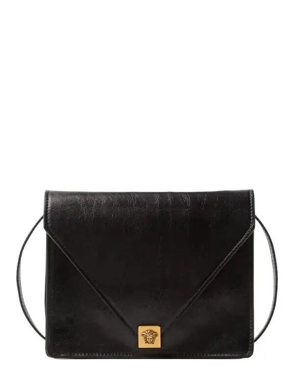 Versace Mini Leather Bag - Black