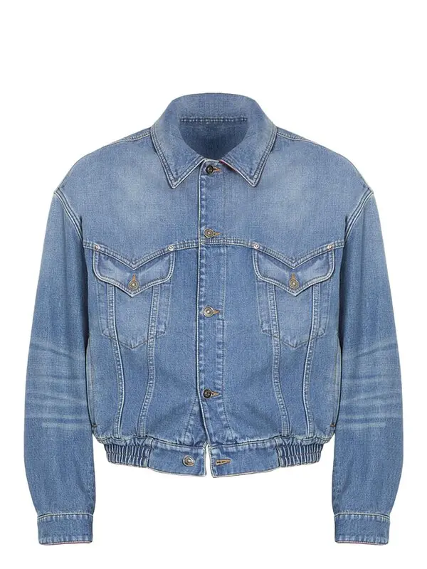 Versace Cotton Jacket - Denim