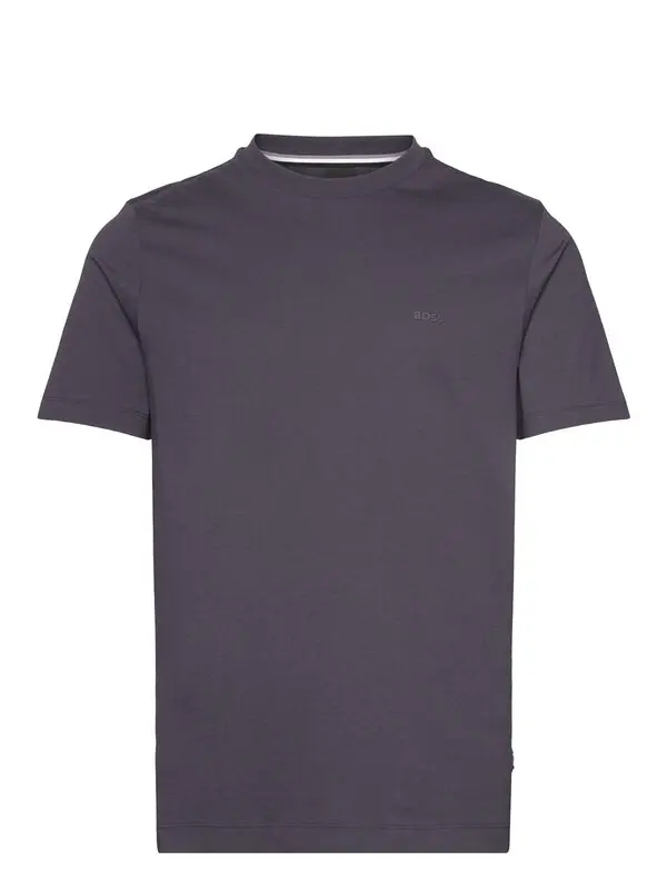 Hugo Boss Cotton T Shirt With Logo - Purple