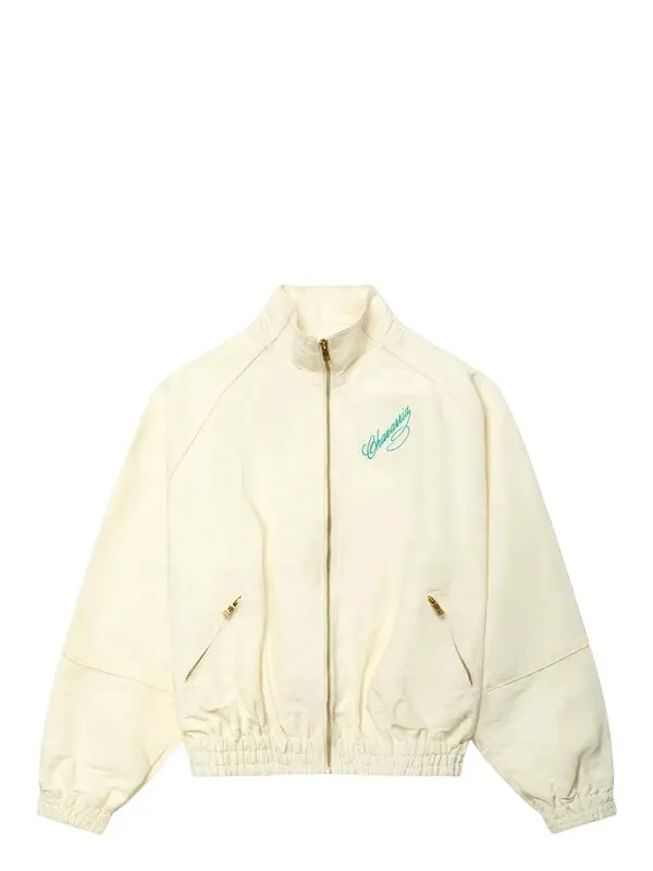 WILLY CHAVARRIA Viscose Blend Jacket With Front Embroidery - Beige