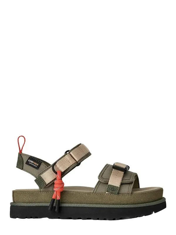 UGG Goldenstar Wildwood Platform Sandals - Verde Militare