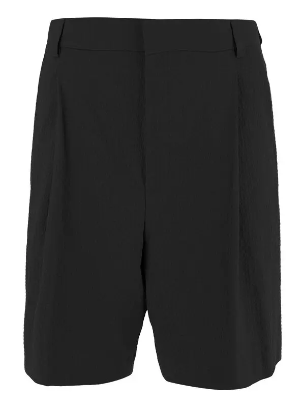 Hugo Boss Stretch Cotton Shorts - Black