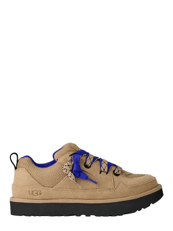 UGG Lowmel Suede Lace-up Sneakers - Red
