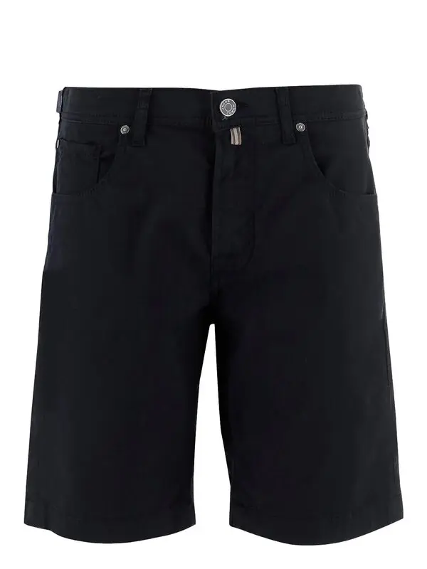 Jacob Cohen Stretch Cotton Shorts - Blue