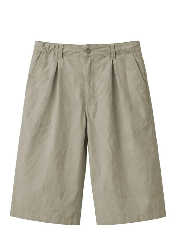 WILLY CHAVARRIA Cotton Blend Shorts - Grey