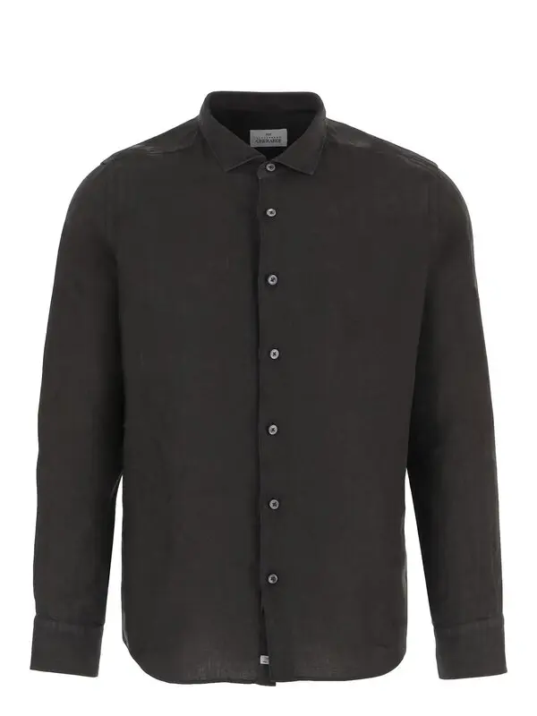 ALESSANDRO GHERARDI Linen Shirt - Nero