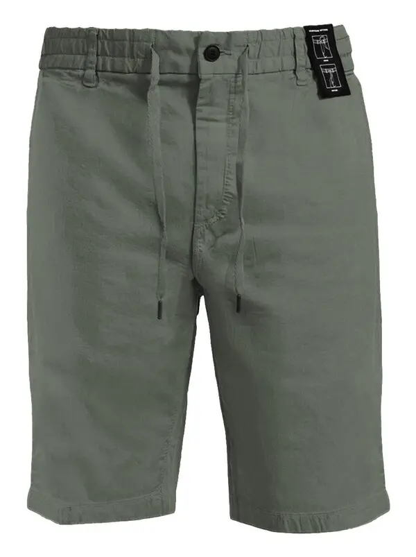 Hugo Boss Stretch Cotton Pants - Green