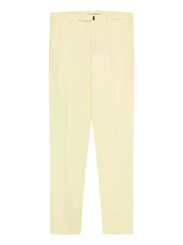 Incotex Slim-fit Trousers - Yellow