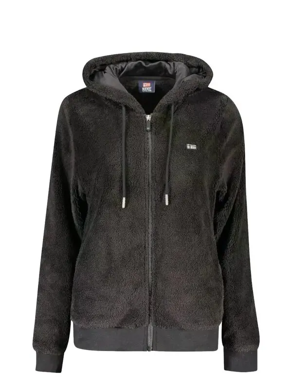 NORWAY 1963 Fleece Zip-up Hoodie - Black