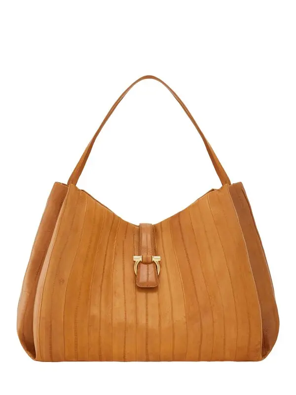 FERRAGAMO Mia Tote Bag - Beige