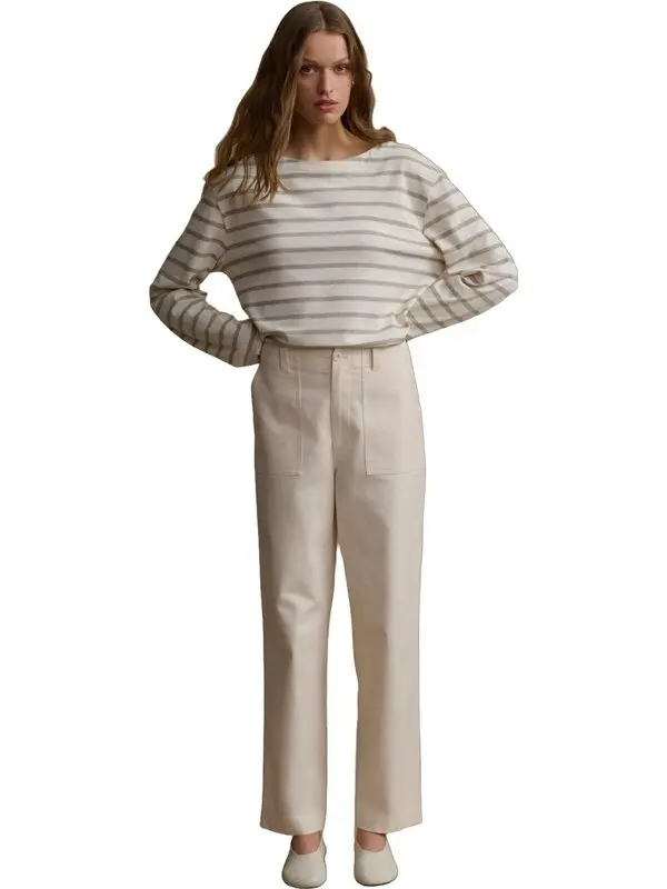 Jenni Kayne Beck Trouser - Ivory