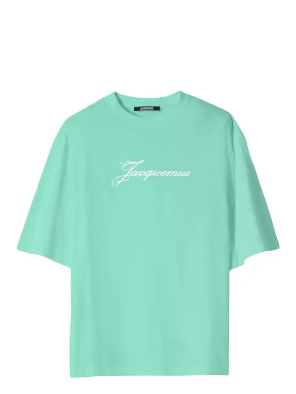 Jacquemus Logo-print T-shirt - Green