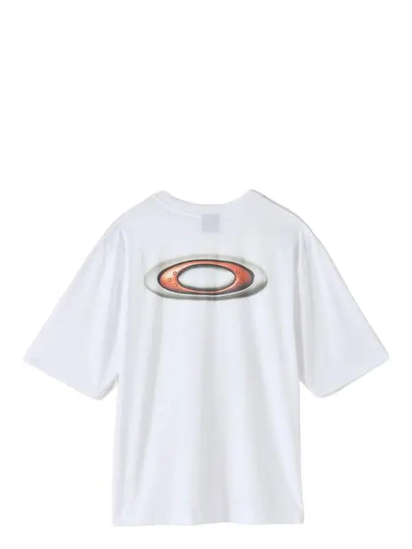 Oakley Heritage F&b Ellipse Logo Graphic Tee - White