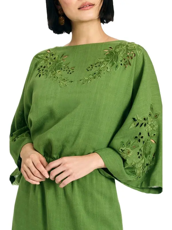 Sachin & Babi Kiera Tea-length Dress - Fern Green