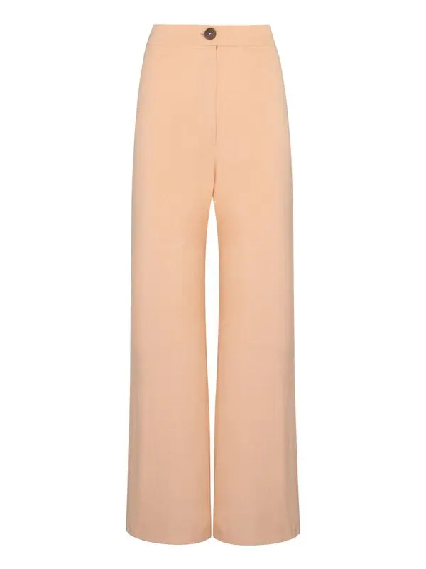STATE OF GEORGIA Boardwalk Wide Leg Trousers - Yellow