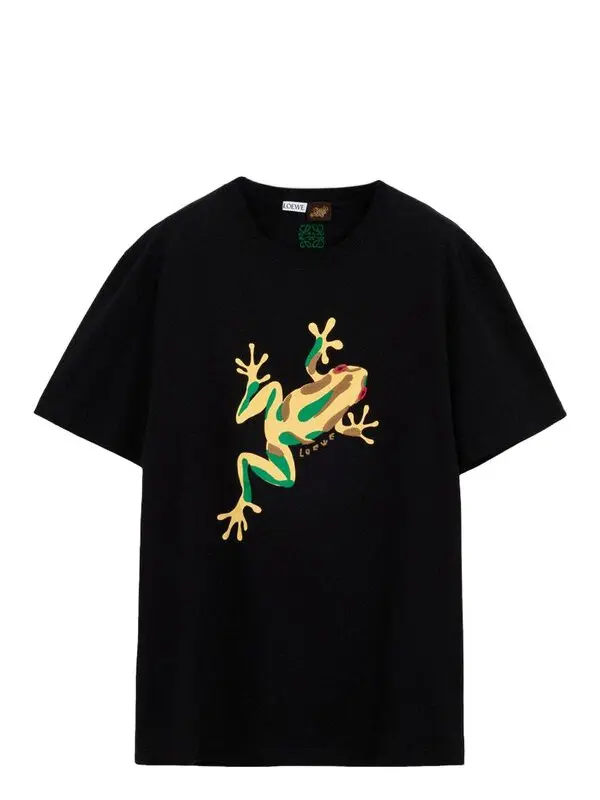 Loewe Paula's Ibiza Relaxed Fit T-shirt - Black