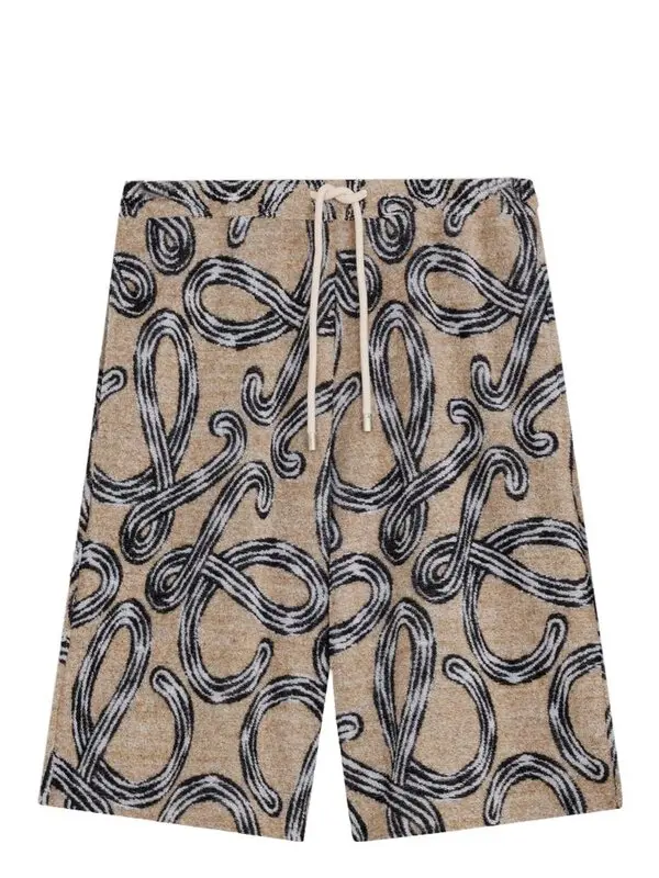 Loewe Terry Jacquard Shorts - Multi