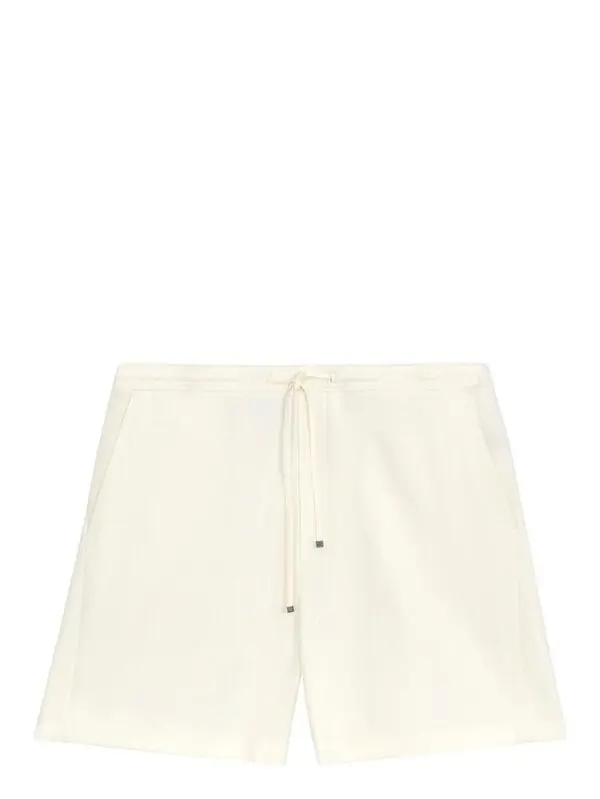 Loewe Lyocell Textured Shorts - Ivory