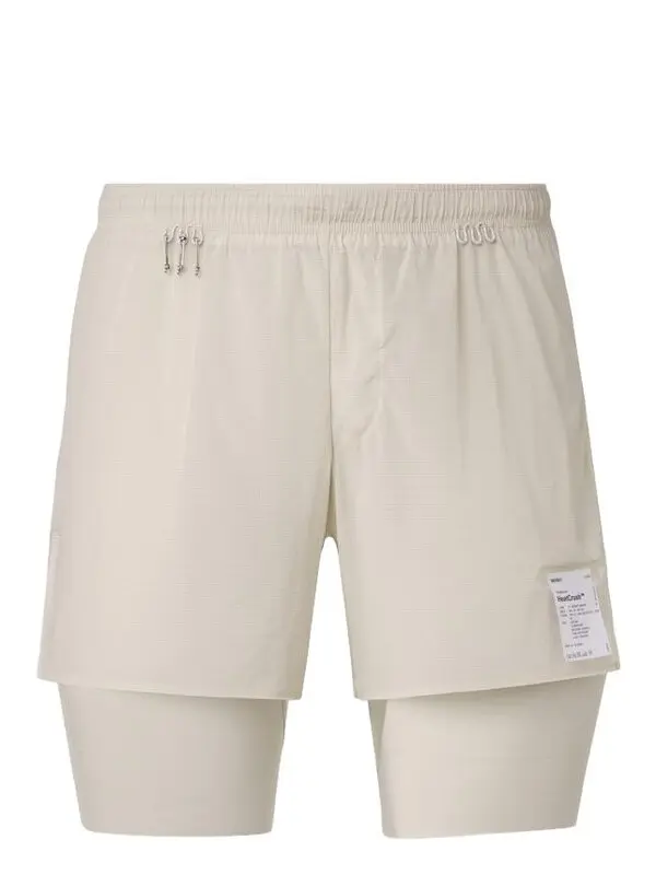 Satisfy Heatcrush 8 Desert Running Shorts - Beige