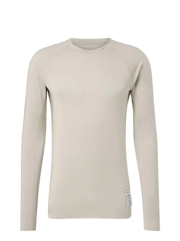 Satisfy Heatcrush Technical Long Sleeve T-shirt - White
