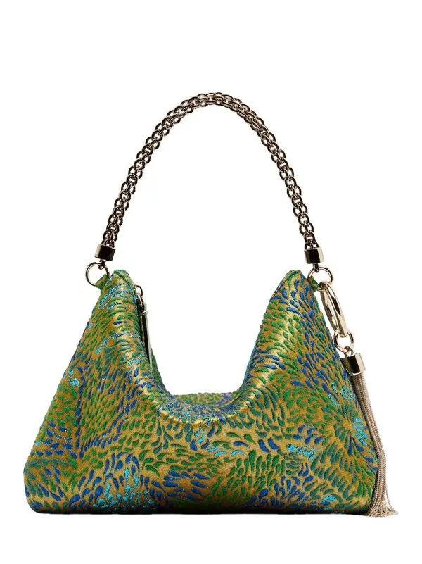 JIMMY CHOO Callie Small Tote Bag - Green