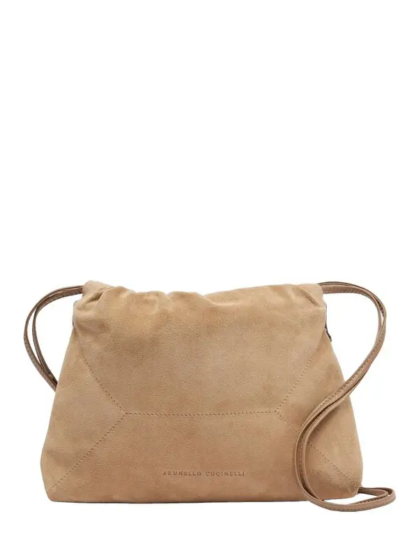 Brunello Cucinelli Small Shoulder Bag - Beige