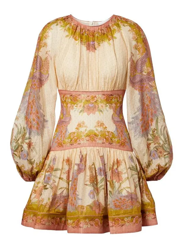 Zimmermann Indra Minidress - Multicoloured