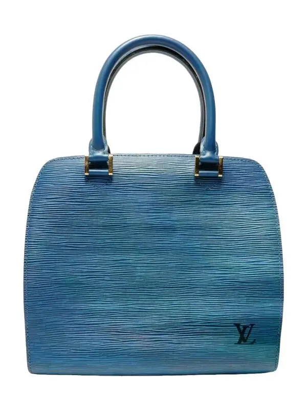 LOUIS VUITTON Pont Neuf Epi-leather Tote Bag - Blue