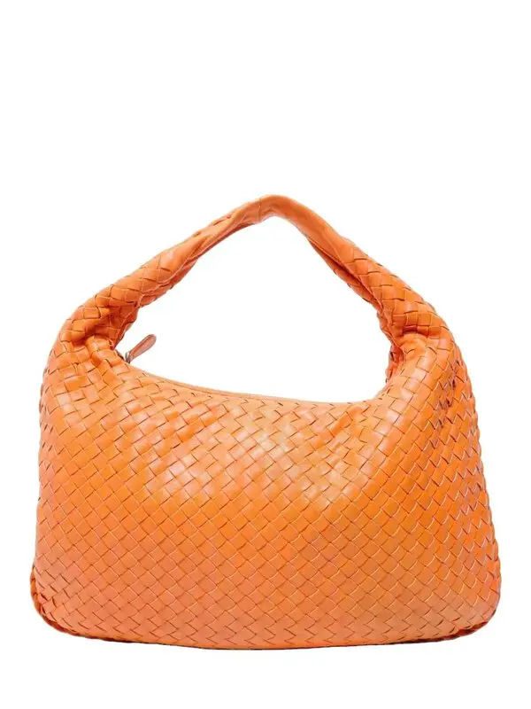 Bottega Veneta Intrecciato Shoulder Bag - Orange