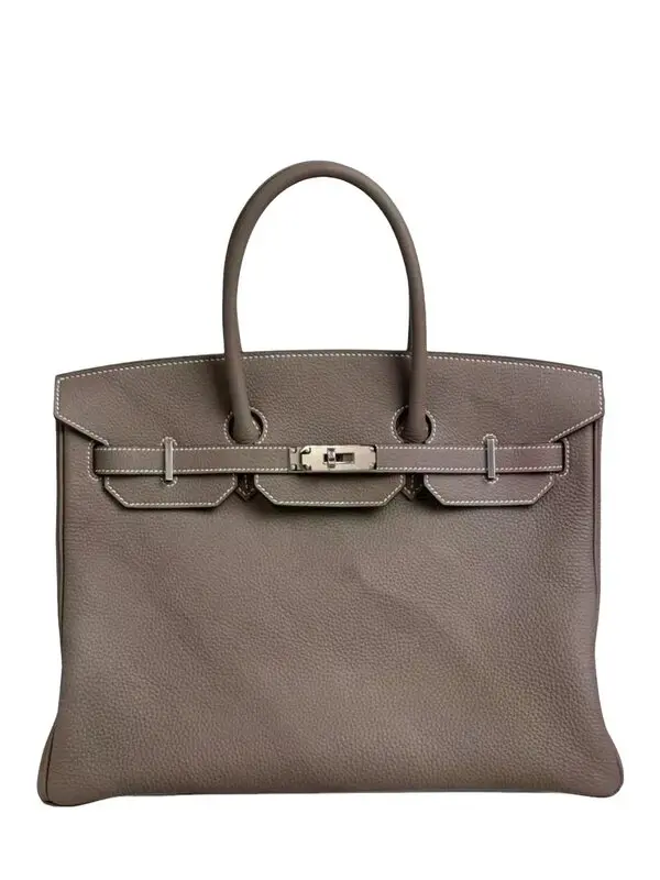 Hermès 35 Birkin Tote Bag - Neutrals