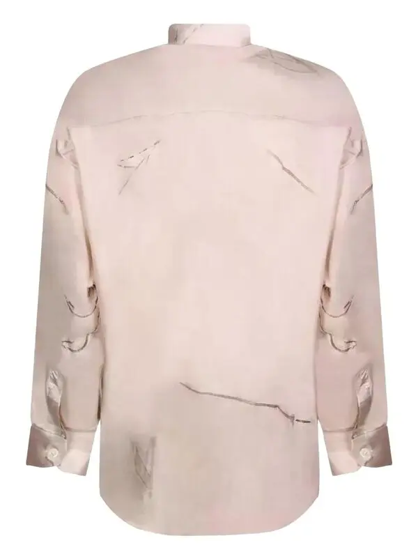COSTUMEIN Distressed-effect Shirt - Neutrals