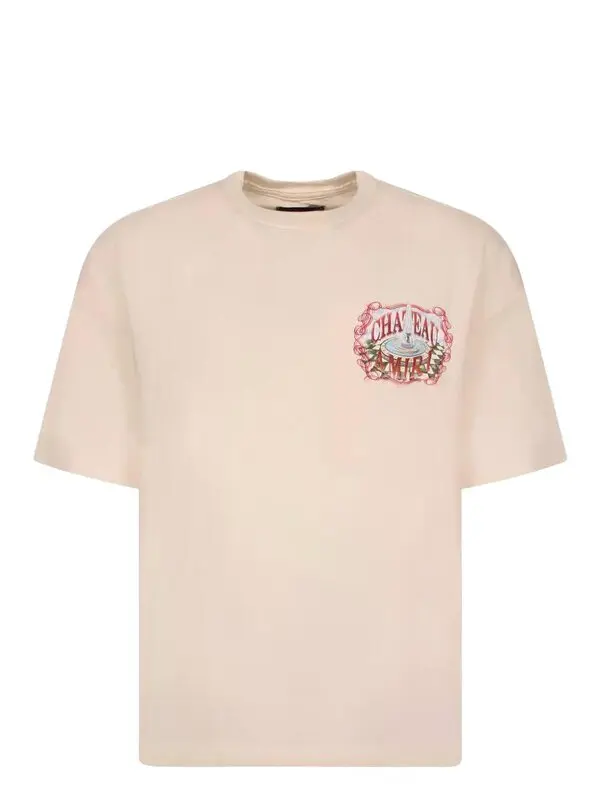 Amiri Bandana Oversized Tee - Neutrals
