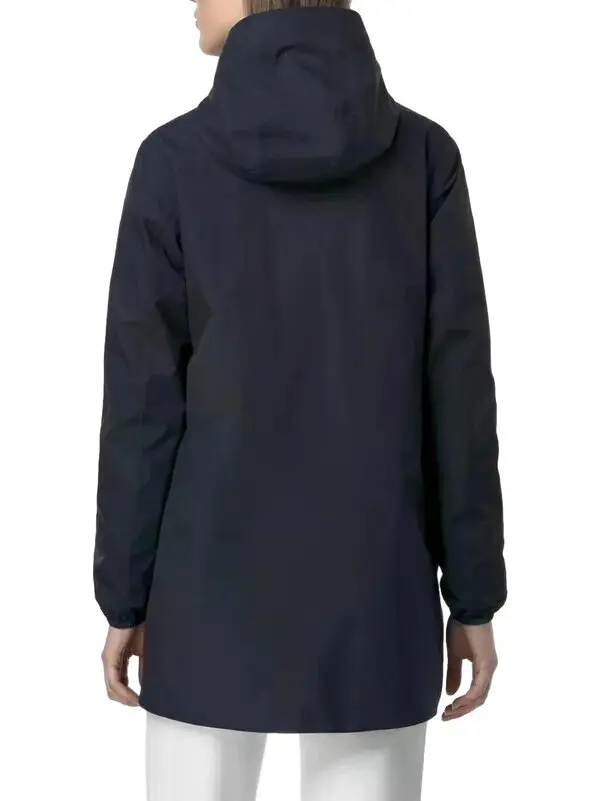 K-WAY Sophie Hooded Coat - Blue