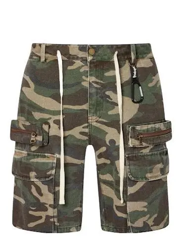 GODSPEED Militia Cargo V2 Shorts - Woodland Camo