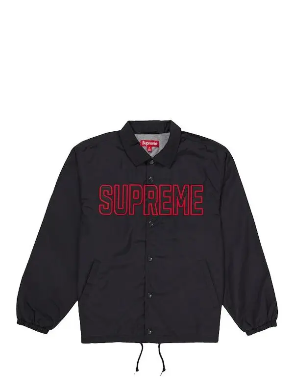 Supreme Spellout Coaches Jacket - Black