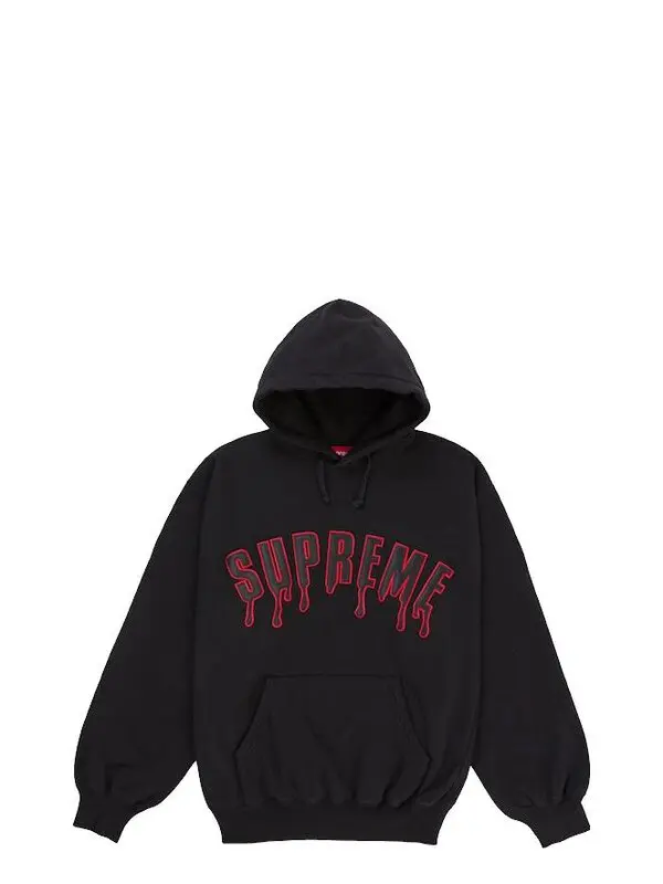 Supreme Ghostface Arc Hooded Sweatshirt - Black