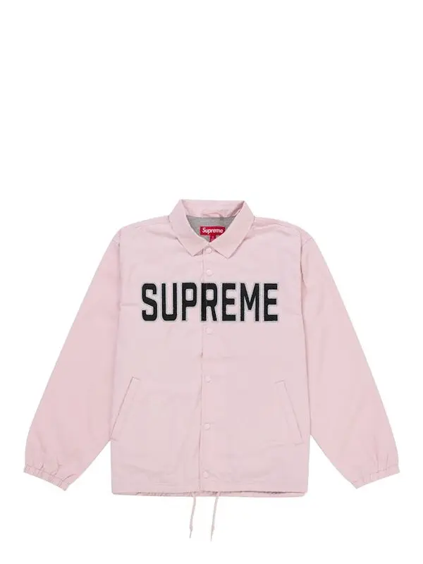 Supreme Spellout Coaches Jacket - Pink