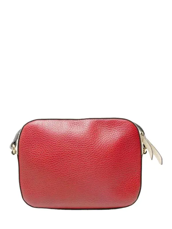 Gucci Soho Interlocking Shoulder Bag - Red