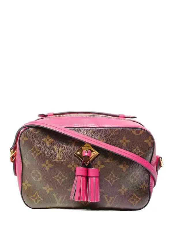 LOUIS VUITTON Monogram Saintonge Shoulder Bag - Brown