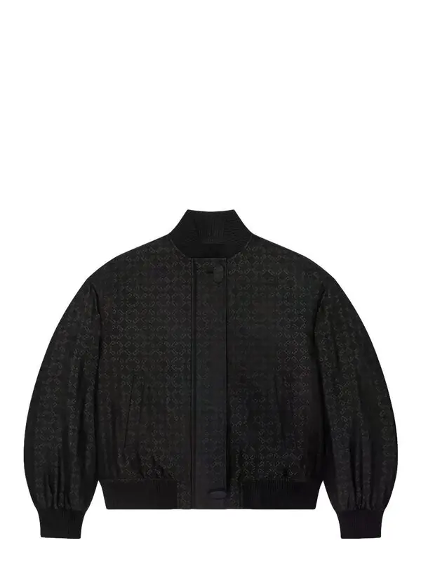 Givenchy 4g Monogram Bomber Jacket - Black