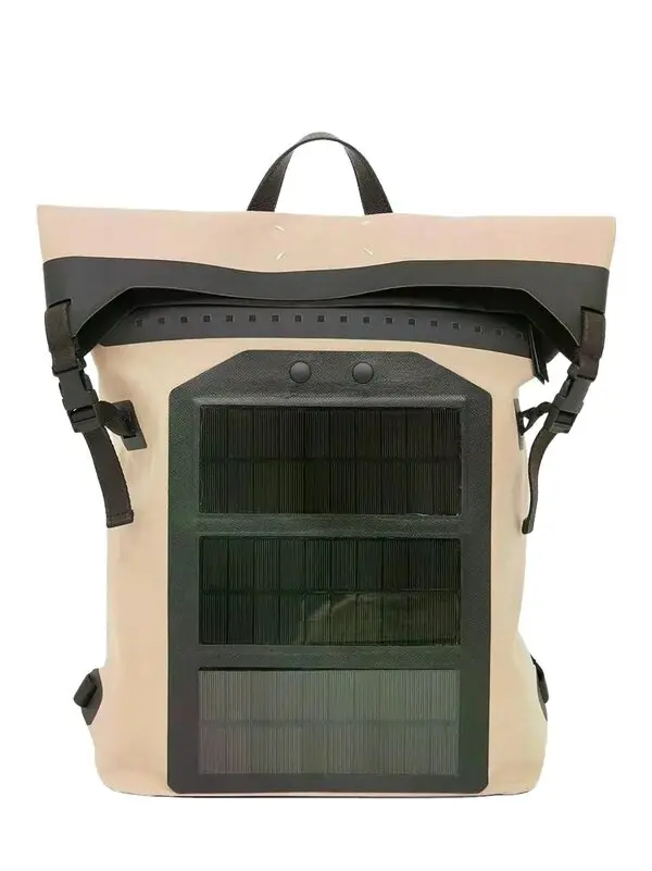 MAISON MARGIELA Roll-top Backpack - Neutrals