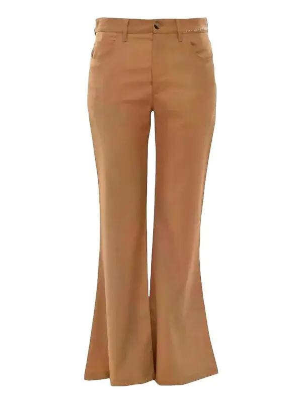 Marni Bootcut Five-pocket Trousers - Neutrals